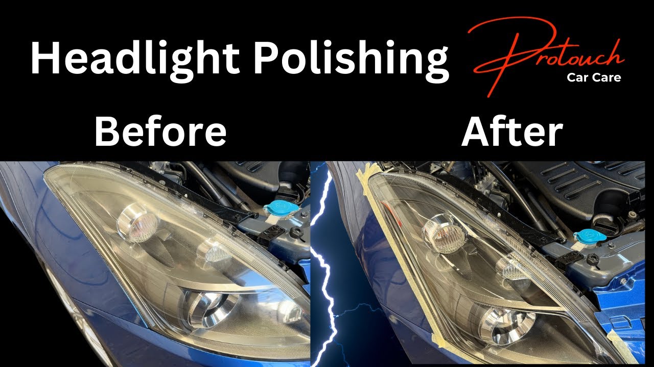 Headlight Polishing & Restoration – ProTouch Car Care Cape Town - YouTube