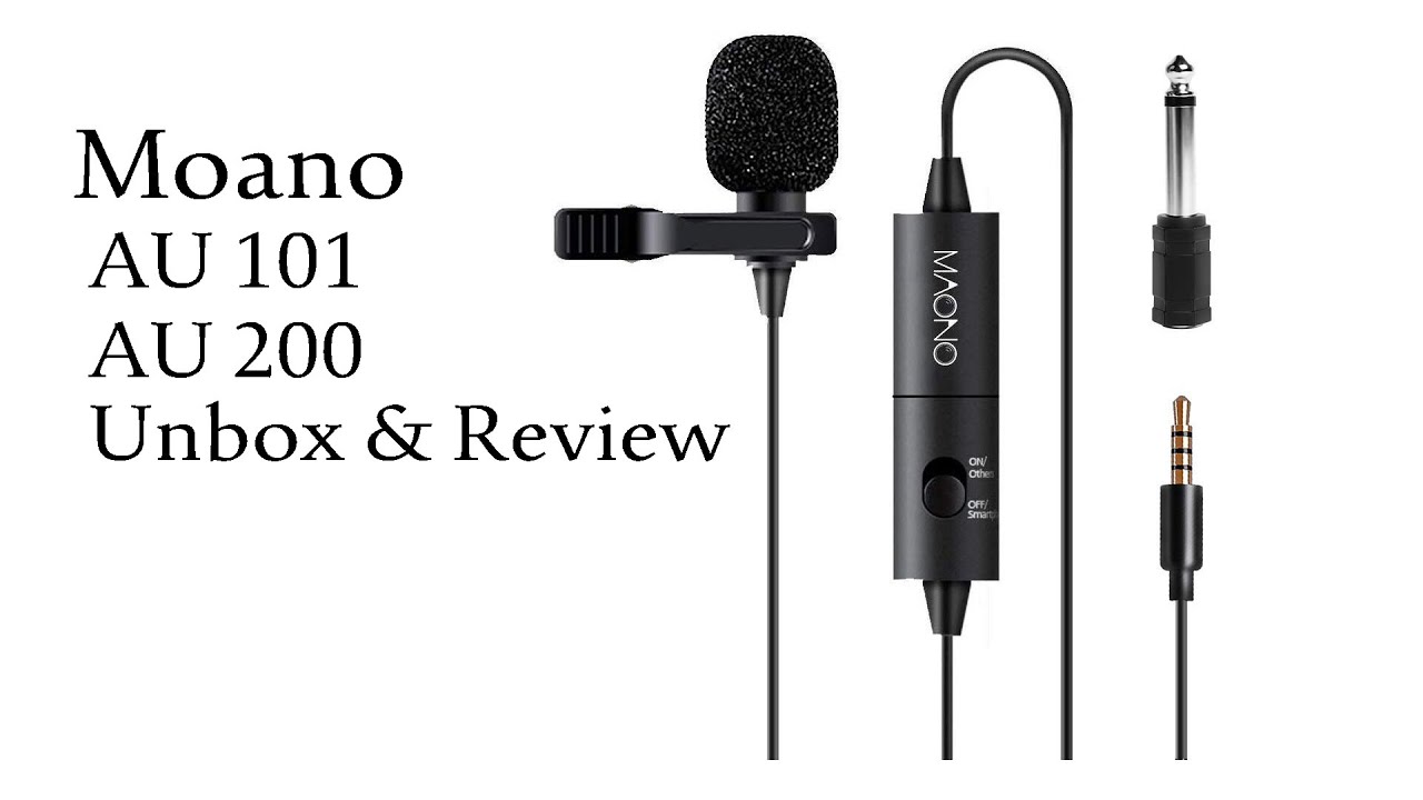 Moano Microphone Unbox & Review - YouTube