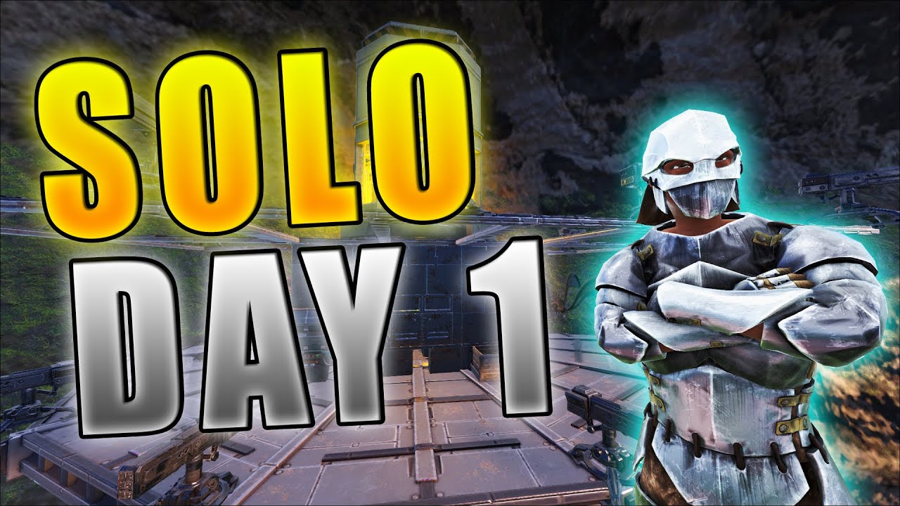 How A SOLO Goes For ALPHA On DAY 1 !!! - ARK - YouTube