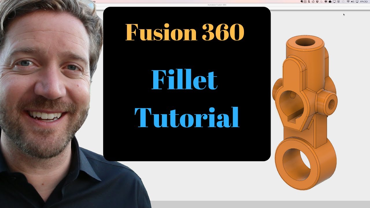 Fusion 360 Tutorial - Fillets that Converge - YouTube