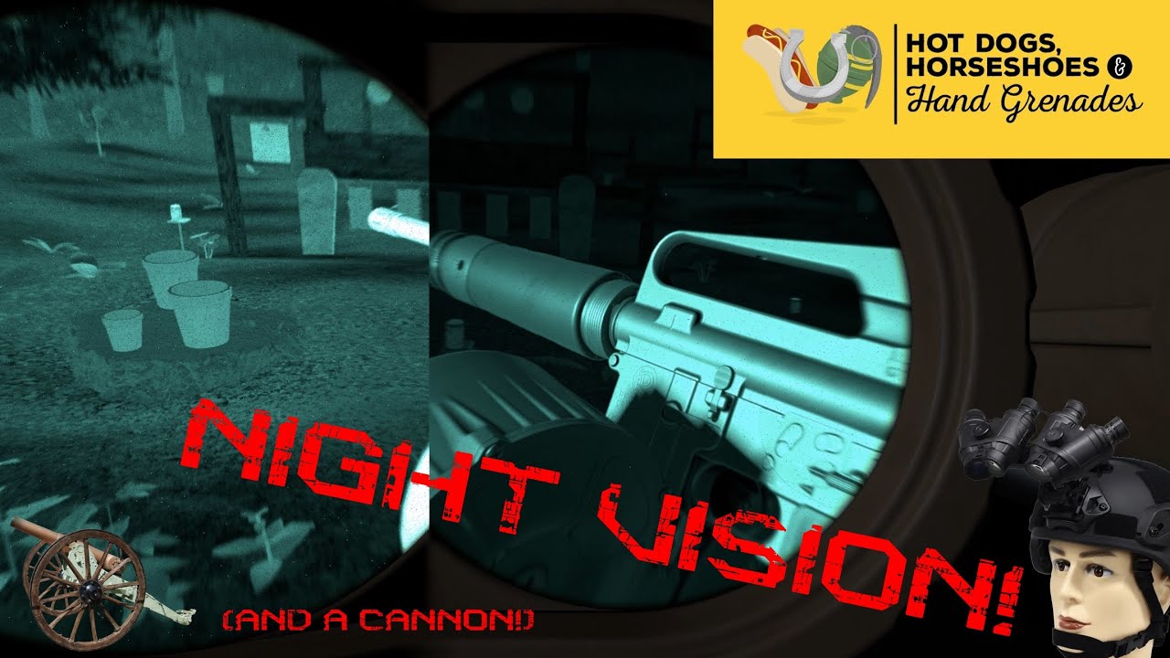 H3VR- Night Vision! (And a Cannon!) - YouTube