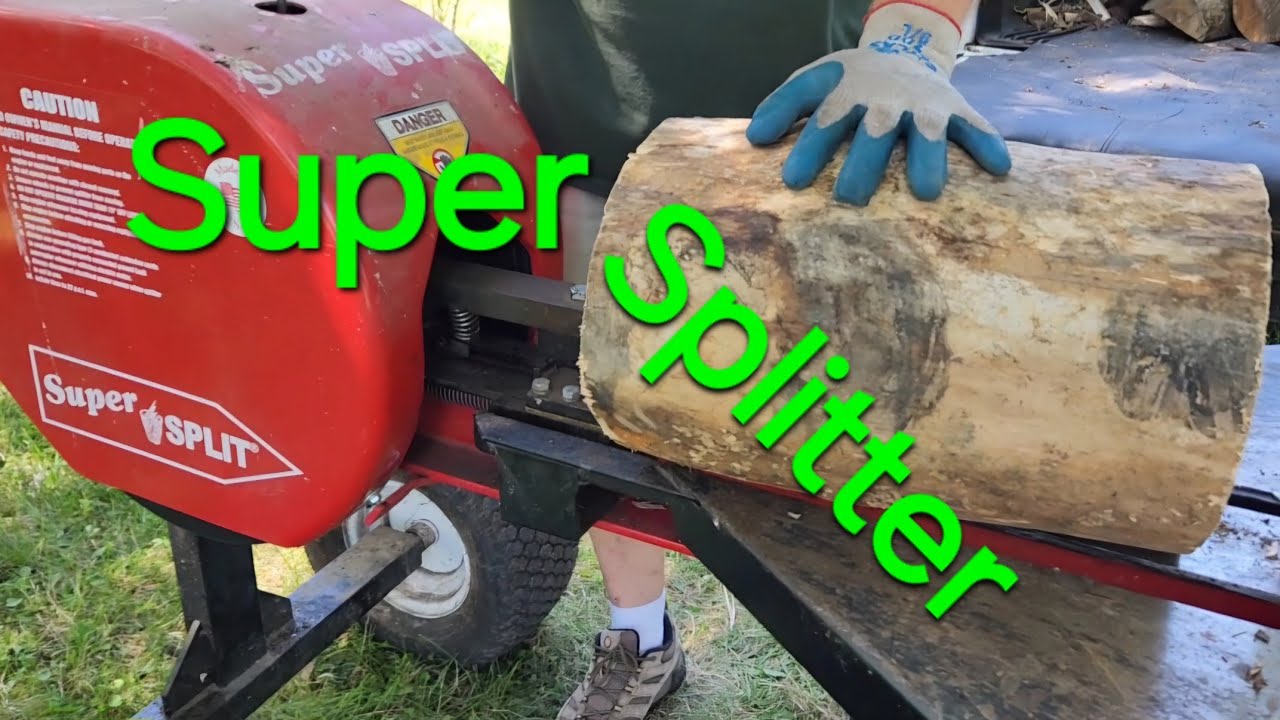 This Log Splitter Changed My Life! - YouTube