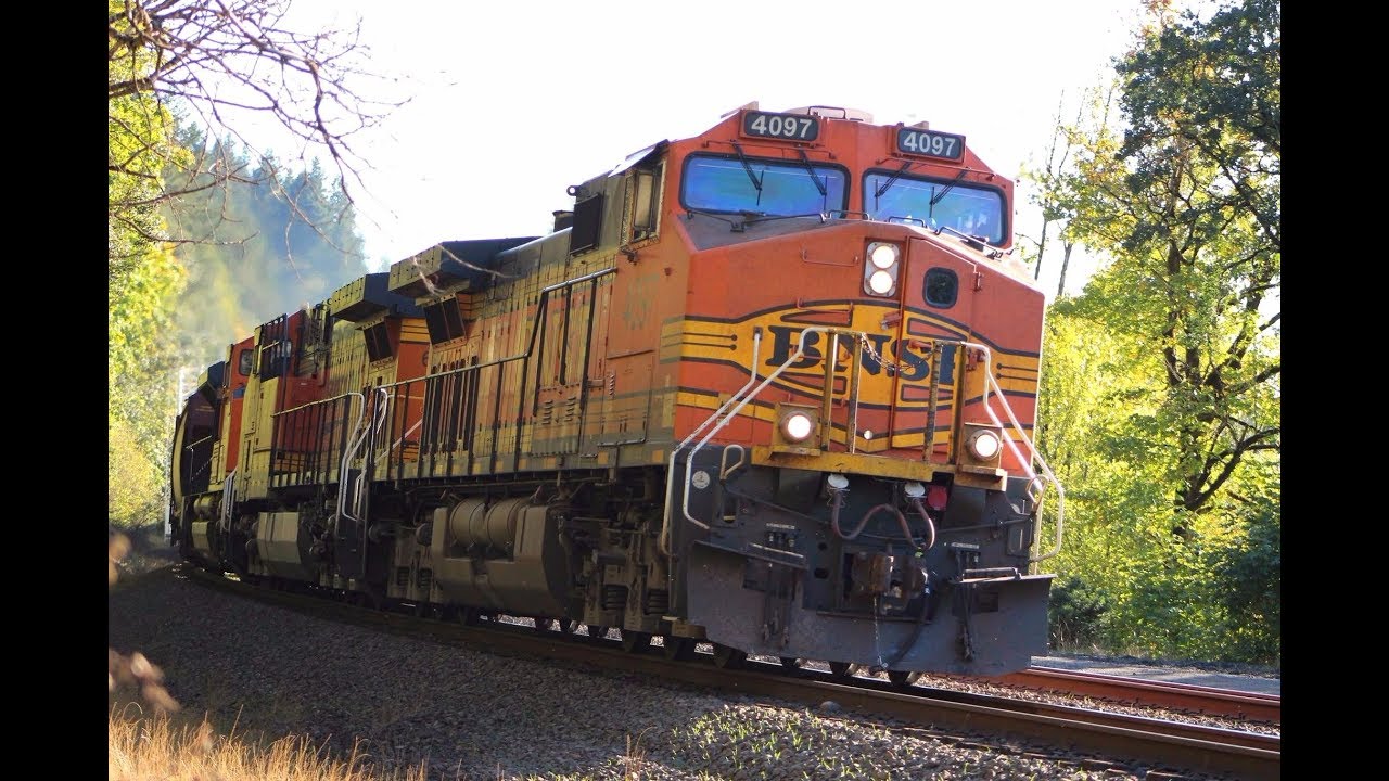 [HD] Busy BNSF and UP Traffic on the Seattle Sub - Part 2 - YouTube