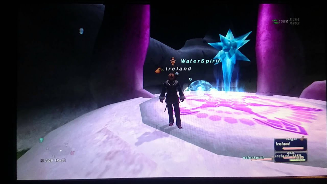 Final Fantasy XI FFXI SMN99WHM49 SMN Summoner Water Spirit at Teleport ...