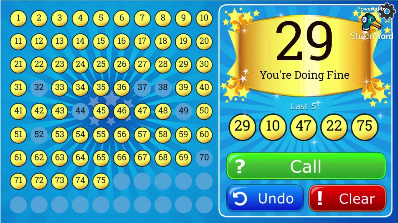 lets play bingo - YouTube