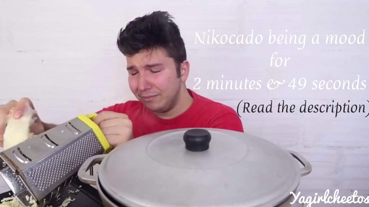 Nikocado avocado being a mood for 2 minutes at 49 seconds - YouTube
