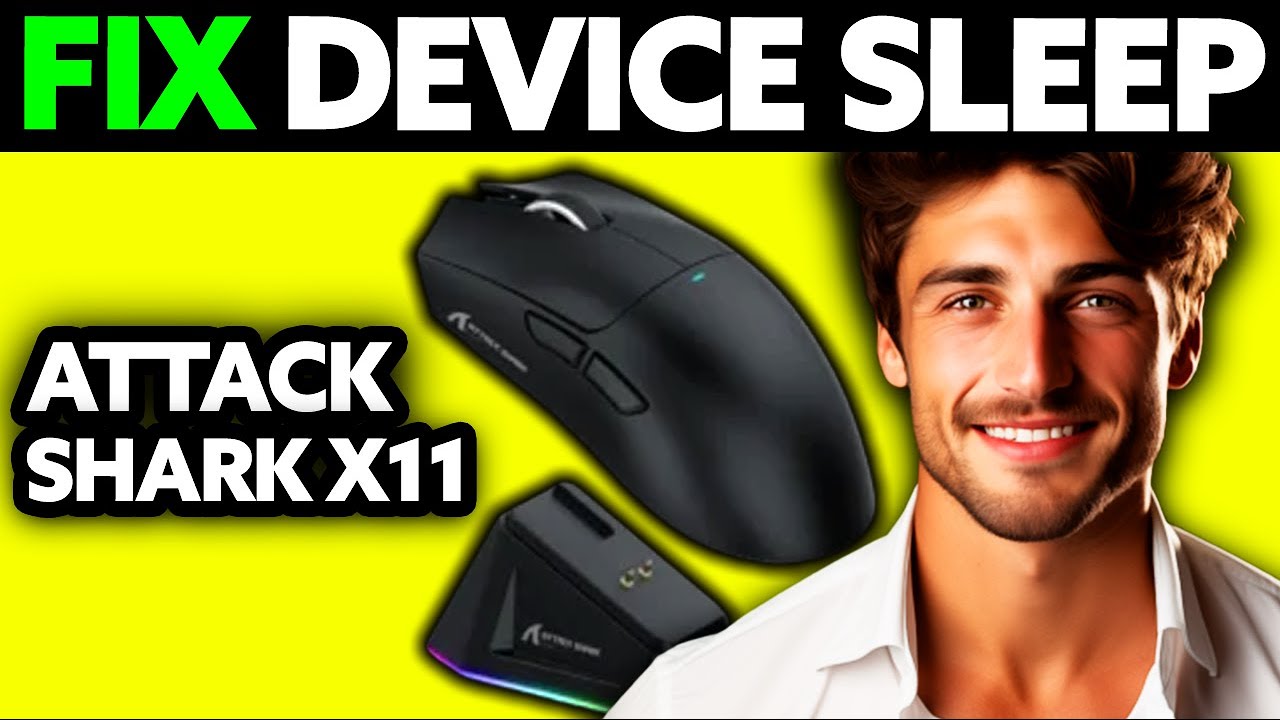 How To FIX Attack Shark X11 Device Sleep (2025) - Step by Step - YouTube