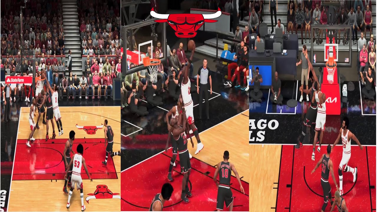 POSTERIZING with every starter on the All-Time Bulls | NBA2K23 PS5 ...