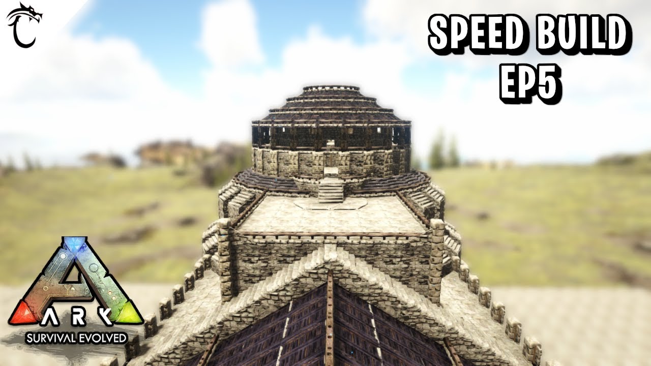 ARK - Camelot Castle EP5 - Speed Build - YouTube