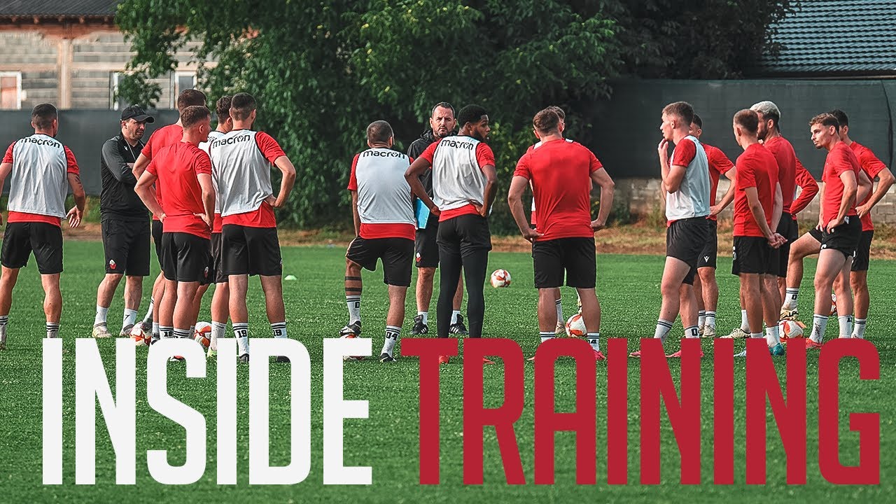 Inside Training : Intense Football Training Session - YouTube