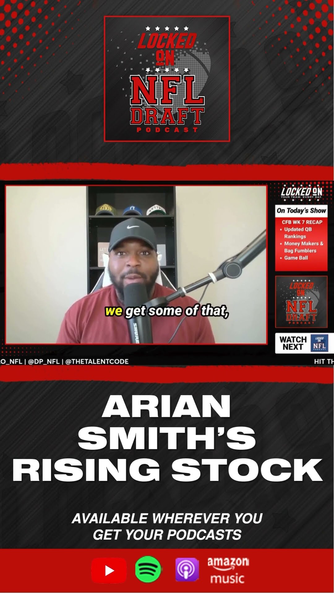 Nfl draft podcast store