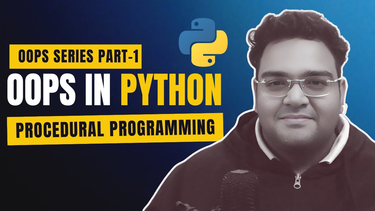 OOPS in Python Programming #pythonprogramming #oops - YouTube