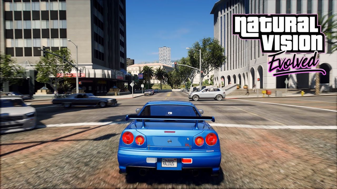 GTA V NaturalVision Evolved | Ultra Realistic Graphics Mod | Max ...