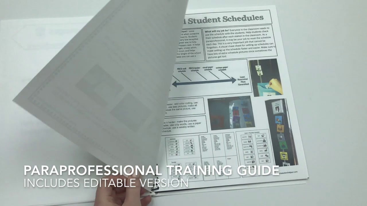 Paraprofessional Training Guide - YouTube