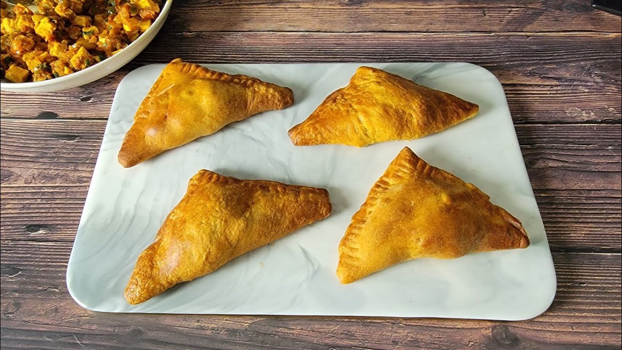 Air Fryer Crispy Paneer Masala Puffs | Air Fryer Recipes | Veg Pastry ...