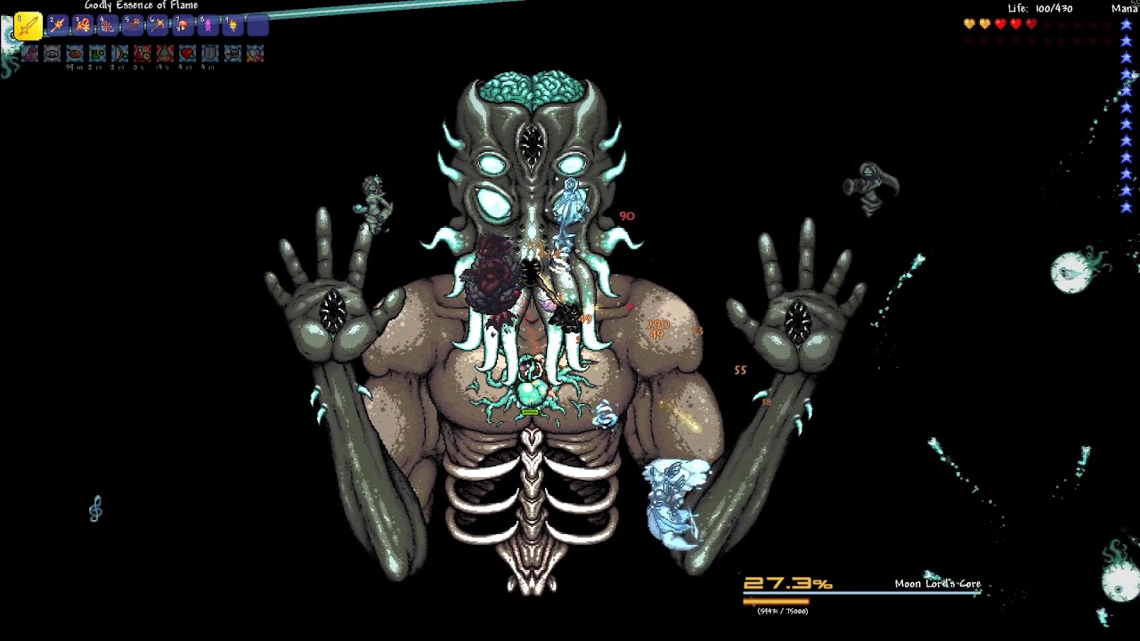 Terraria Calamity/Thorium Modded Playthrough-Moon Lord, Thorium Finale ...