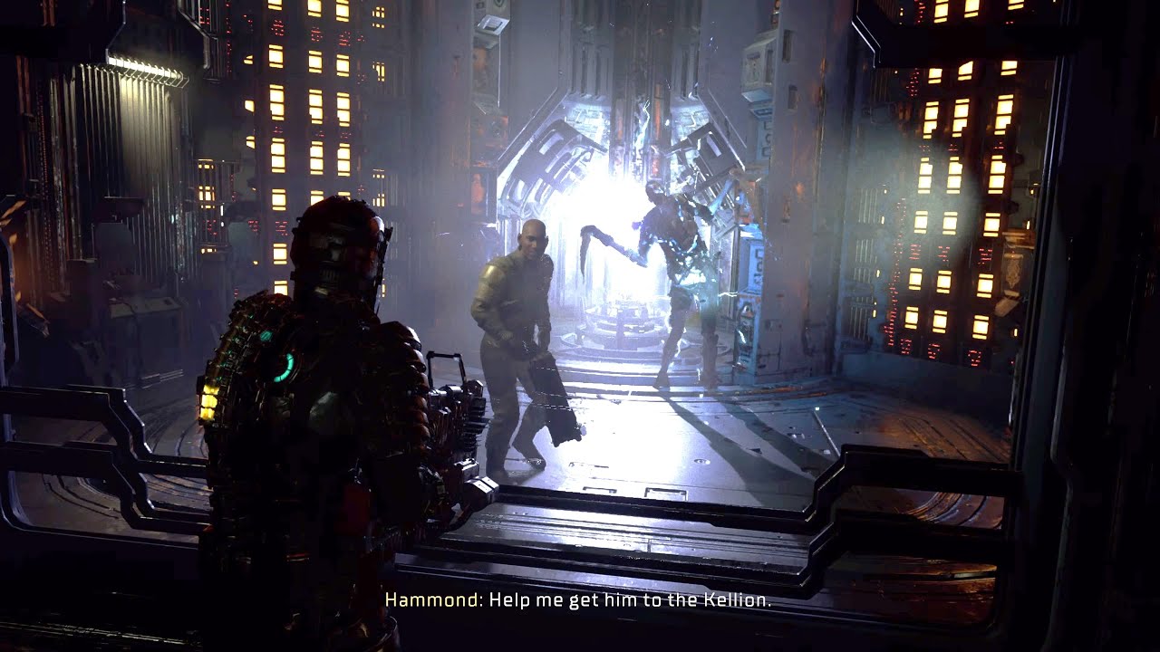 Dead Space Remake - Hammond Full Death Scene - YouTube