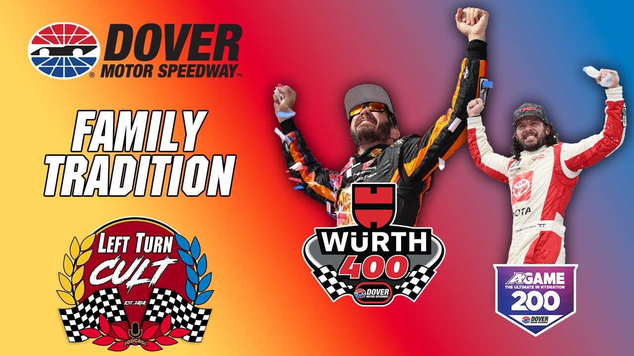 Left Turn Cult: Live ~ Race Reactions; Truex Family Sweeps Dover! - YouTube