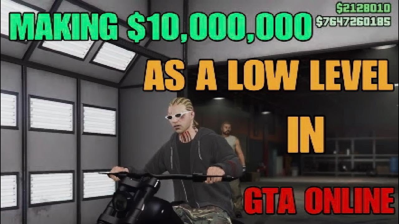 How To Make $10,000,000 Per Day AS A LOW LEVEL In GTA 5 Online - YouTube