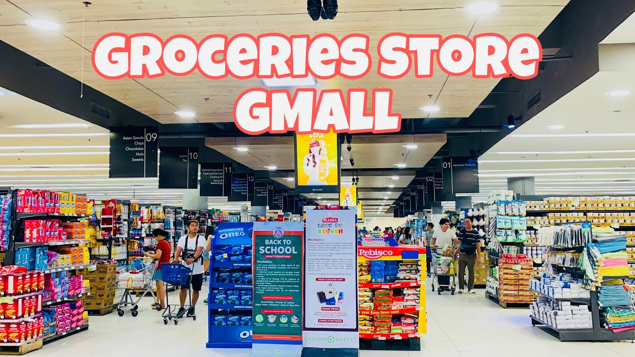 GMall Grocery Davao City Philippines🇵🇭 - YouTube