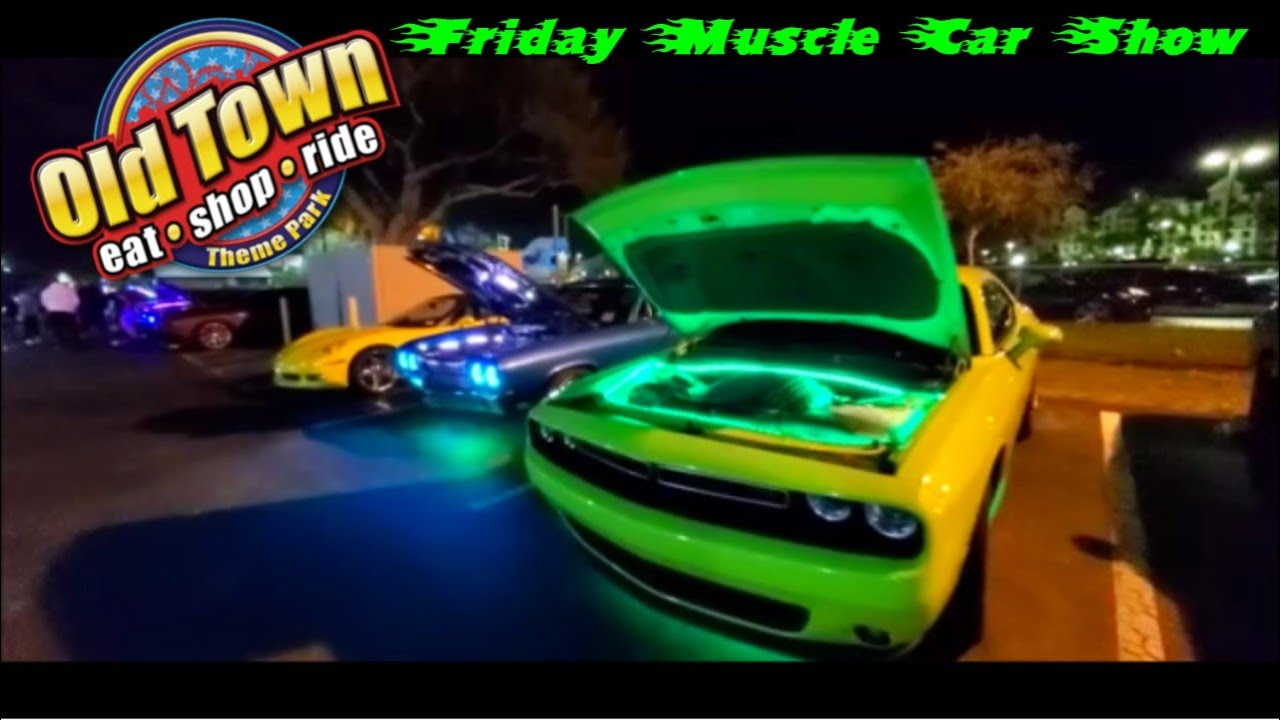Old Town " Friday Muscle Car Show " 🏁 1/8/2021 - YouTube