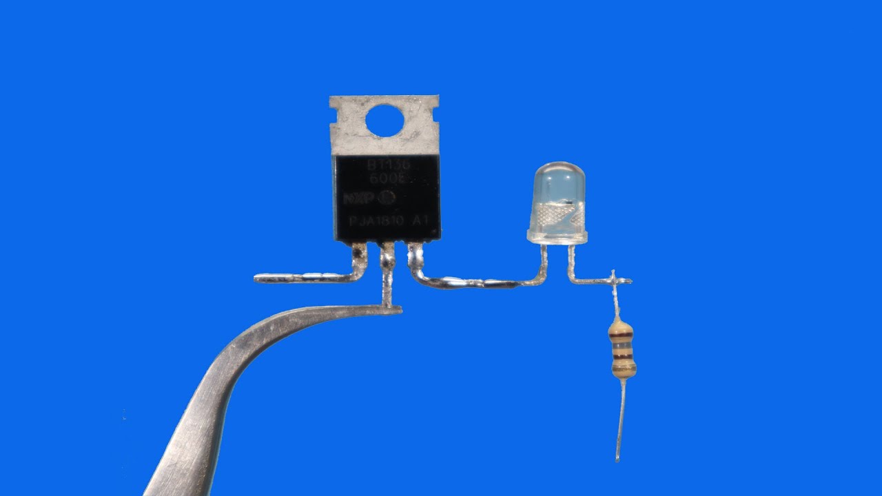 AC Bulb Flasher Or Blinking Circuit - YouTube