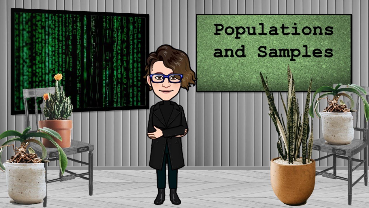 Populations and Samples | Math with Mrs. V - YouTube