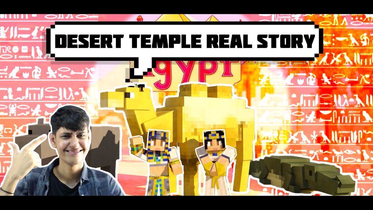 MINECRAFT DESERT TEMPLE REAL STORY || FUNNY ANDROID HINDI GAMEPLAY ...