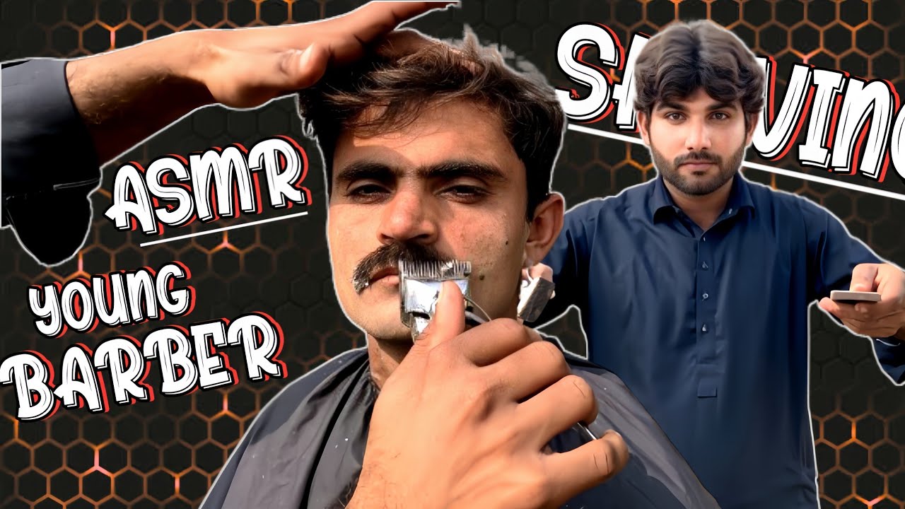 ASMR Fast Beard Shaving is Barber Young!! [ASMR] @Broz_Asmr - YouTube