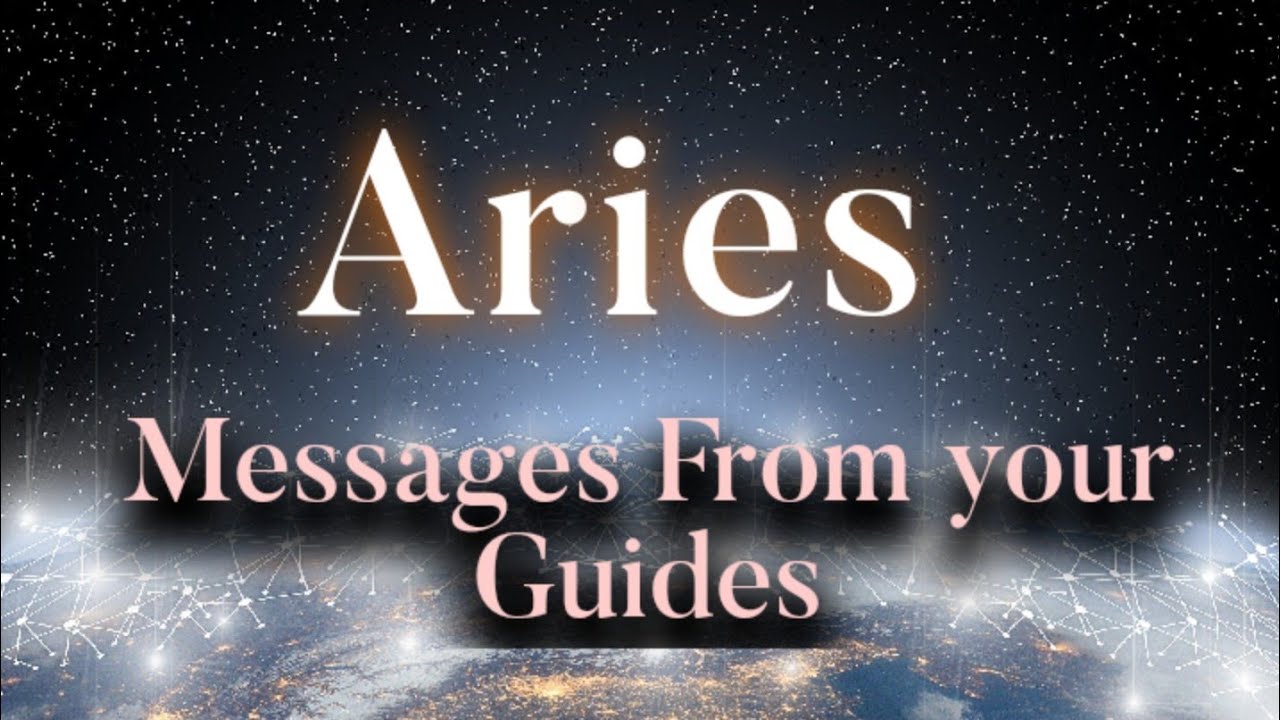 Aries ♈️ Messages from your Guides - YouTube