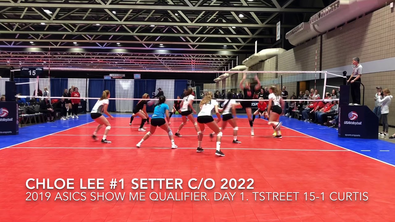 4/19 Asics D1. Chloe Lee #1 Setter c/o 2022 - YouTube