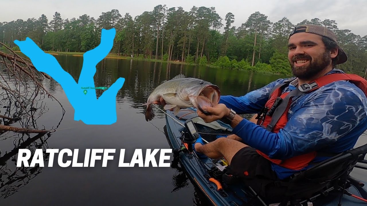 My FAVORITE KAYAK Bass Fishing Lake in Texas - YouTube