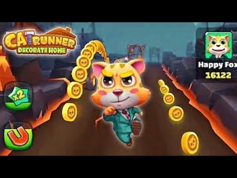 Cat Runner decorate home new update 💥😱 - YouTube