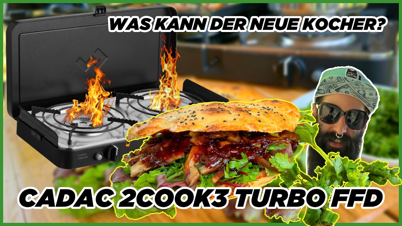 CADAC 2Cook3 TURBO FFD Deluxe Stove | Kann man damit auch richtig ...