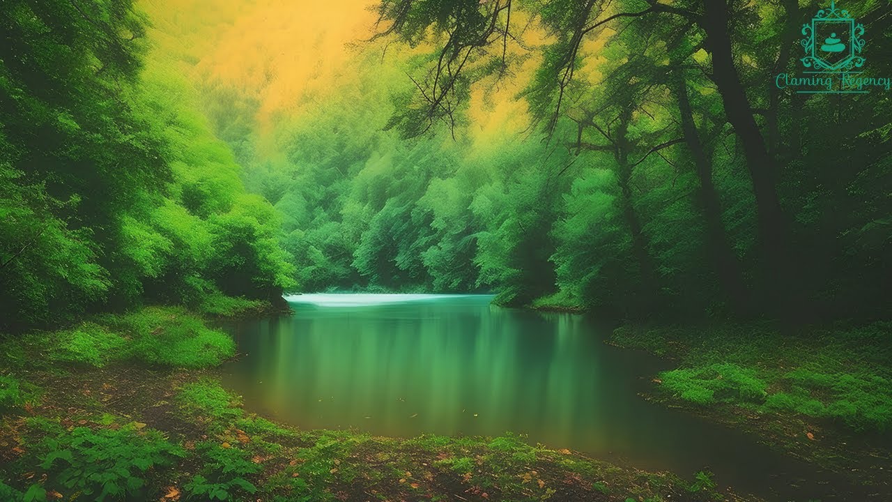 relaxing | Night at Work Peaceful Positive Energy Music l Relax Mind ...