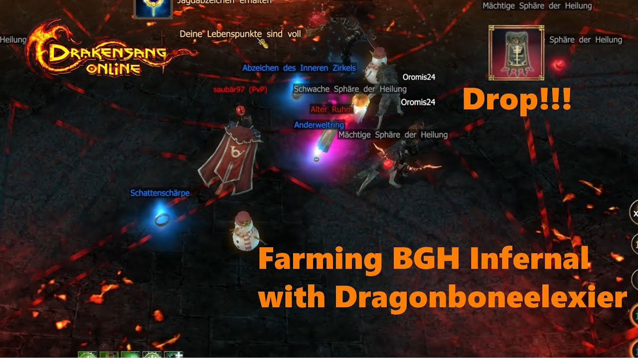 Drakensang Online #79 | MMORPG | Drop Cloak - farming BGH Infernal with ...