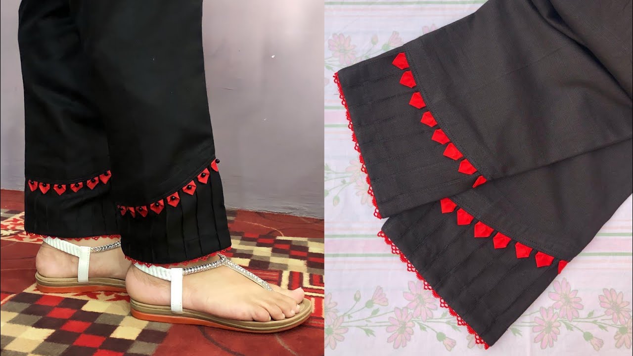 simple trouser design || new Poncha Design || #nabiladressingdesigner ...