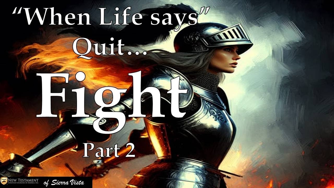 "When Life Say Quit...Fight" Part 2 Sunday Night Church Service 12/29 ...