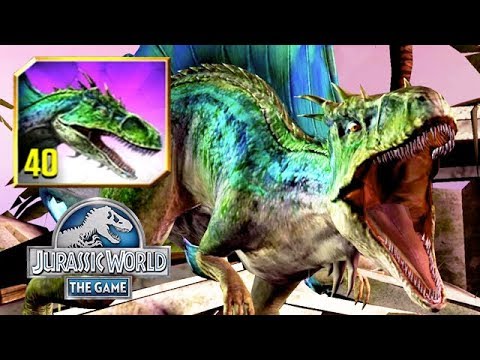 NEW LEGENDARY HYBRID ALLONOGMIUS MAX LEVEL 40 (JURASSIC WORLD) - YouTube