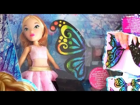Winx Club - Stella, Flora & Bloom Bling The Wings Dolls (2022 Doll)