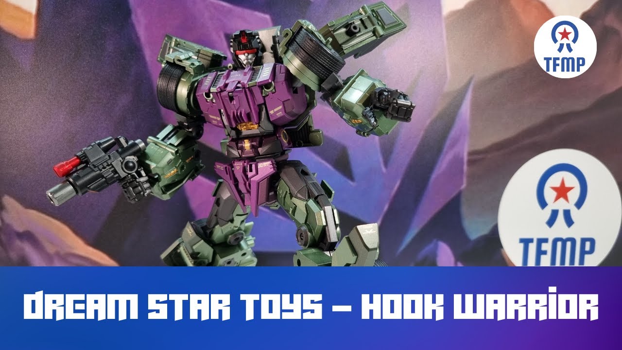 Dream Star Toys Hook Warrior - IDW Masterpiece Hook - YouTube