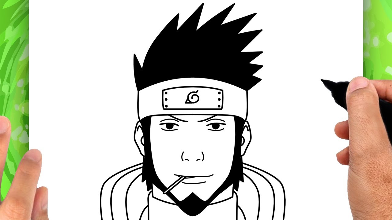 Comment dessiner Asuma (FACILEMENT) - Tuto de dessin de Asuma (ÉTAPE ...