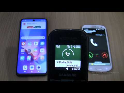 Samsung S3+1200R+Xiaomi Redmi Note 9 Pro Over the Horizon Incoming call &Outgoing call at the Same T