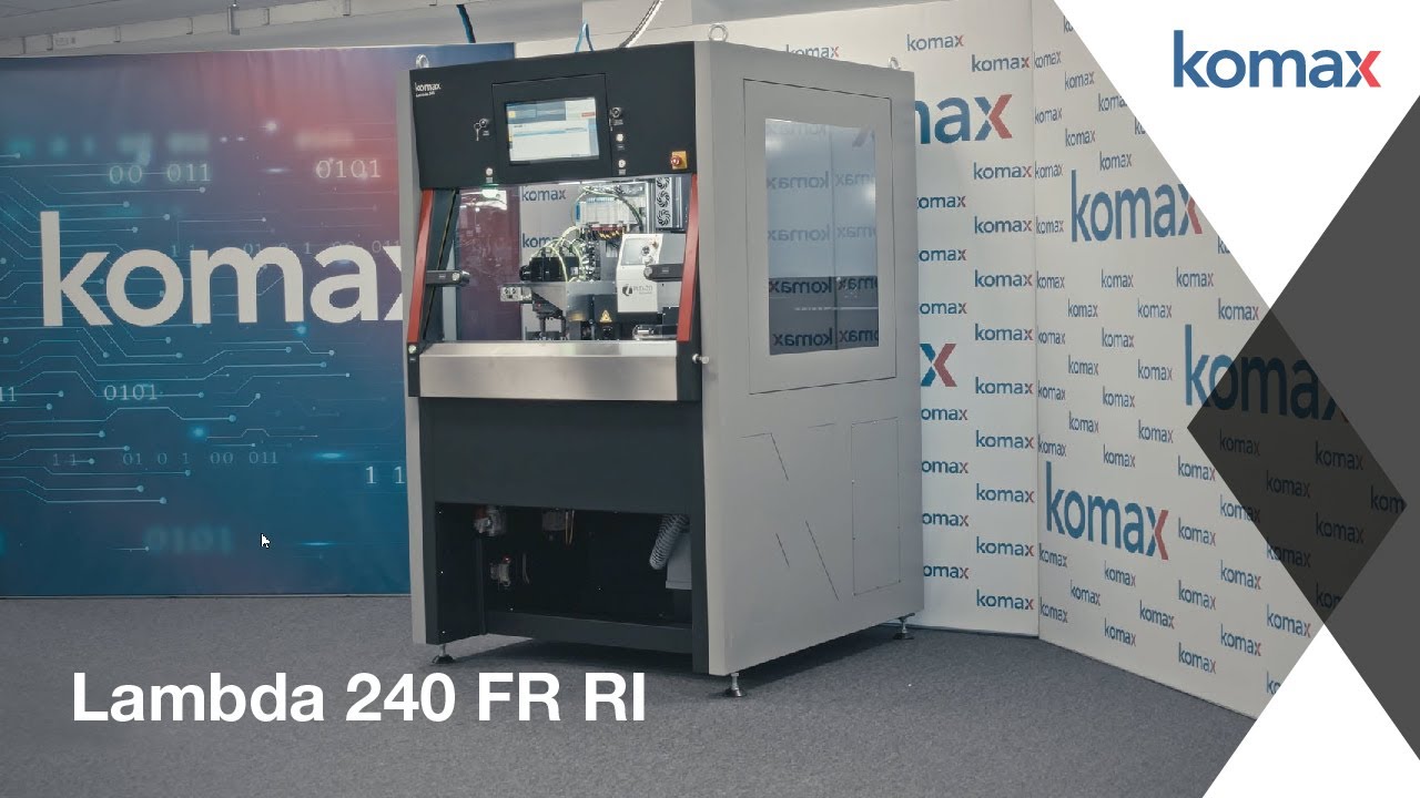 Komax Lambda 240 FR RI - YouTube