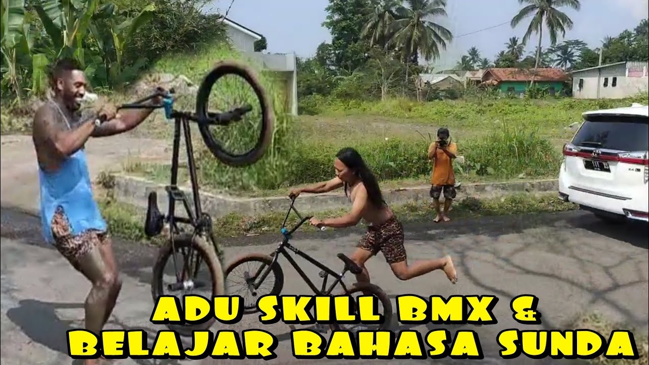 Dede Inoen Adu Skill BMX VS Tarzan Amerika - YouTube