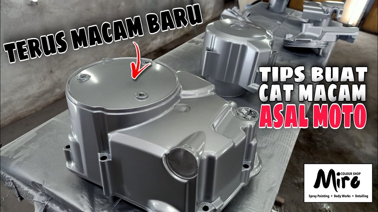 Repaint Part Silver EX5 | Restore EX5 part : 3 - YouTube