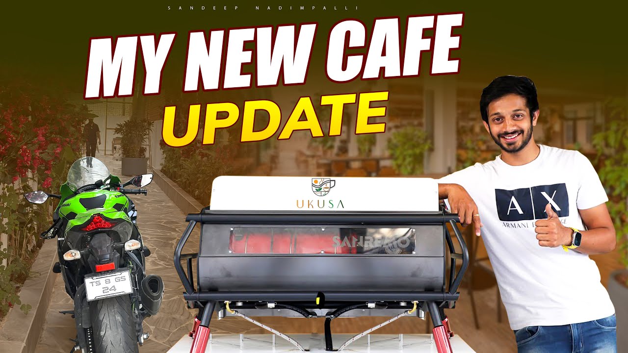 My New Cafe Is Almost Ready ! | UKUSA | Sandeep Nadimpalli | Telugu ...
