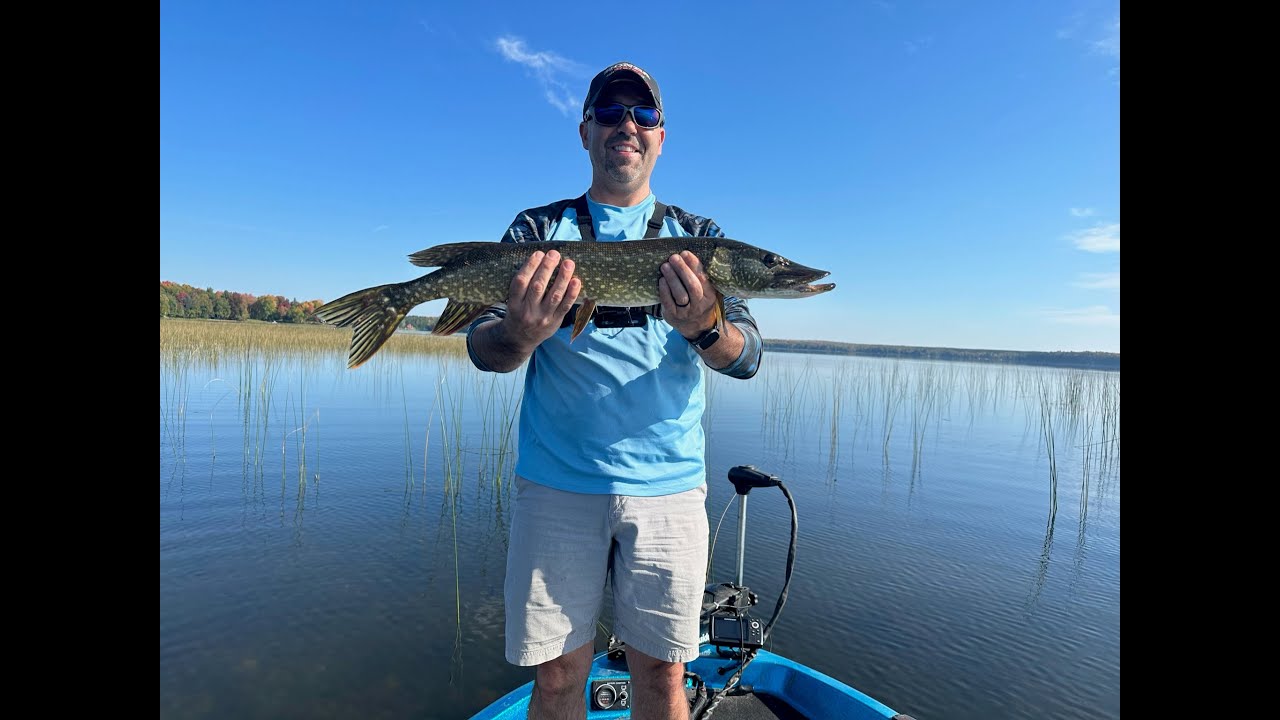 Wisconsin Fishing 2023 Day (2 of 5)-Pine Lake: Pike, Bass. Crandon ...
