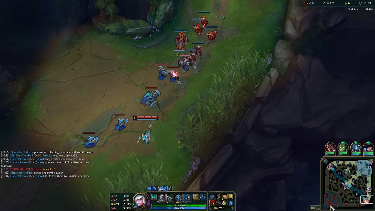 League of Legends trash gameplay - YouTube