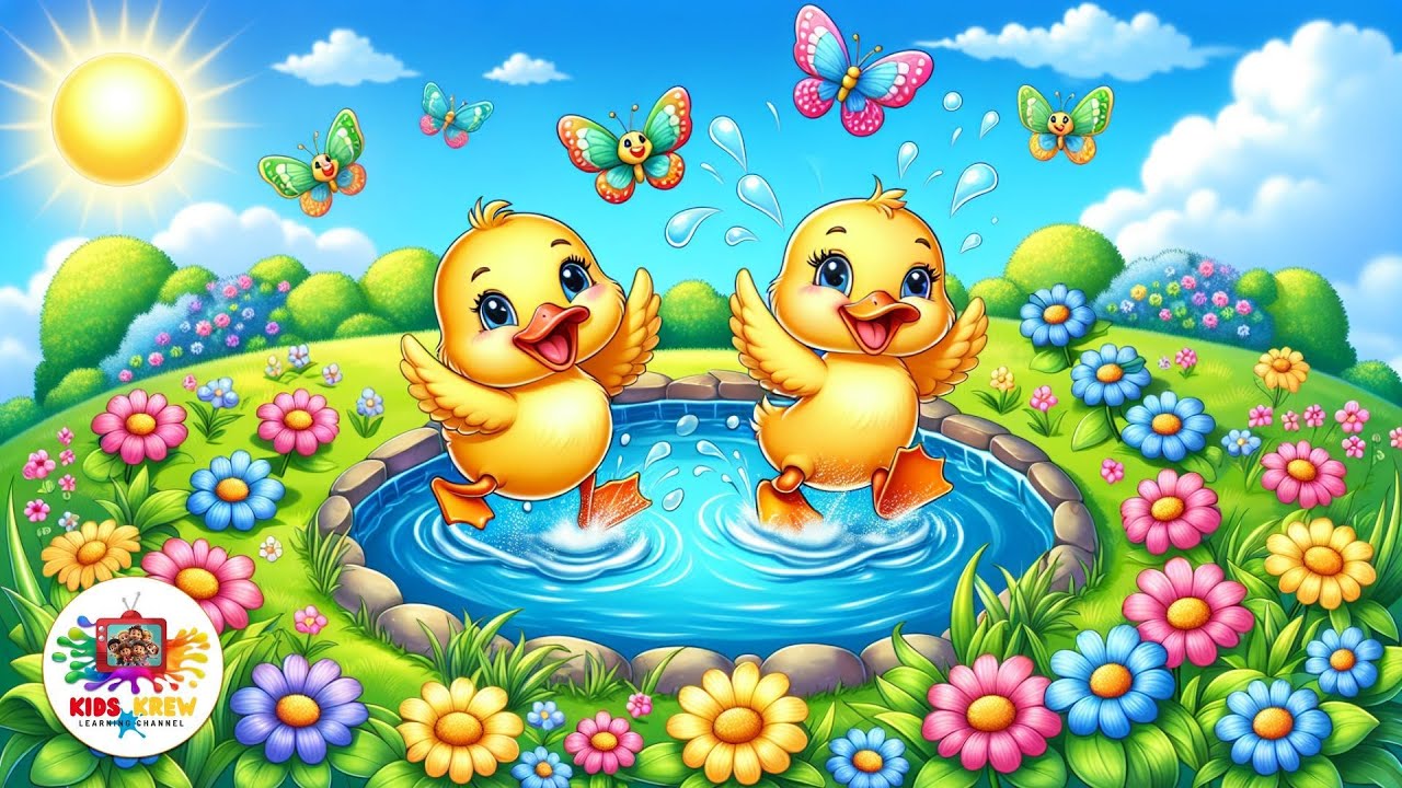 Two Little Dicky Birds - English Nursery Rhymes - Cartoon/Animated ...